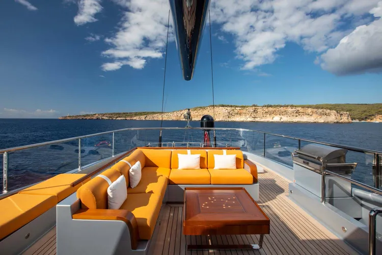 PERSEUS^3 yacht for charter (Perini Navi, 58.6m, 2015)